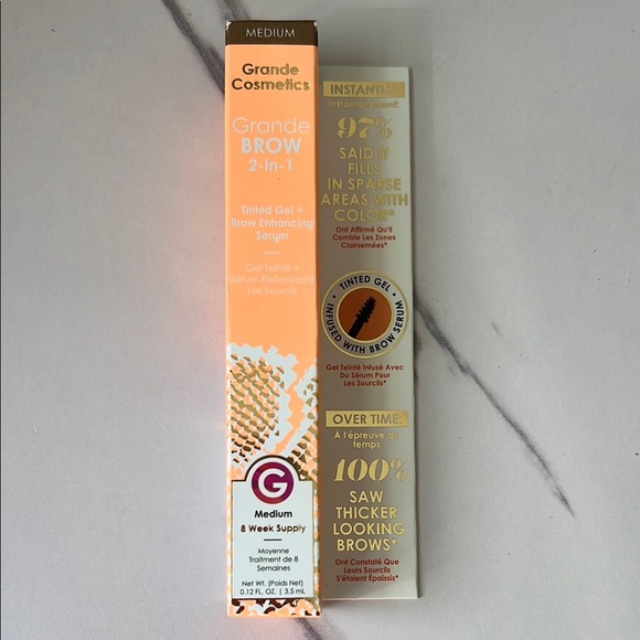 grande cosmetics | Makeup | Grandebrow 2in Tinted Brow Gel Brow ...
